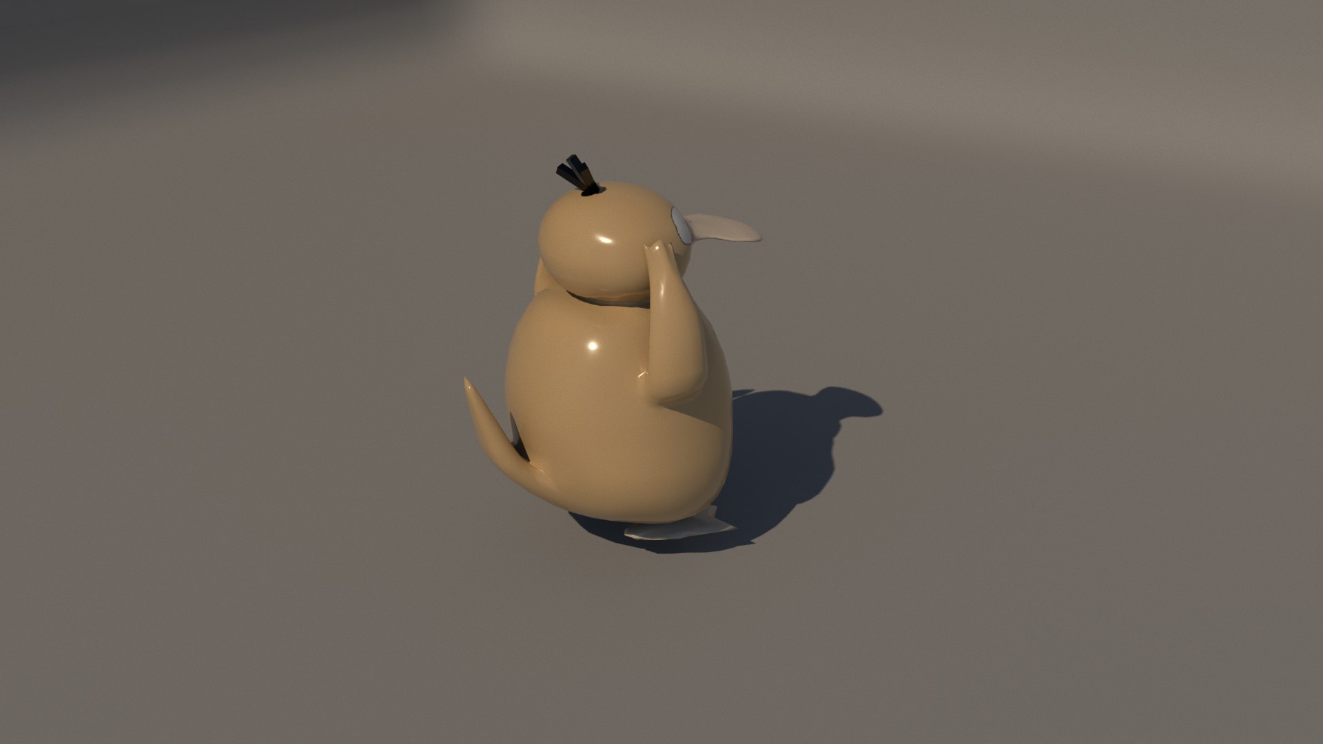Psyduck From Pokemon The Animation 3D Model - TurboSquid 1912209