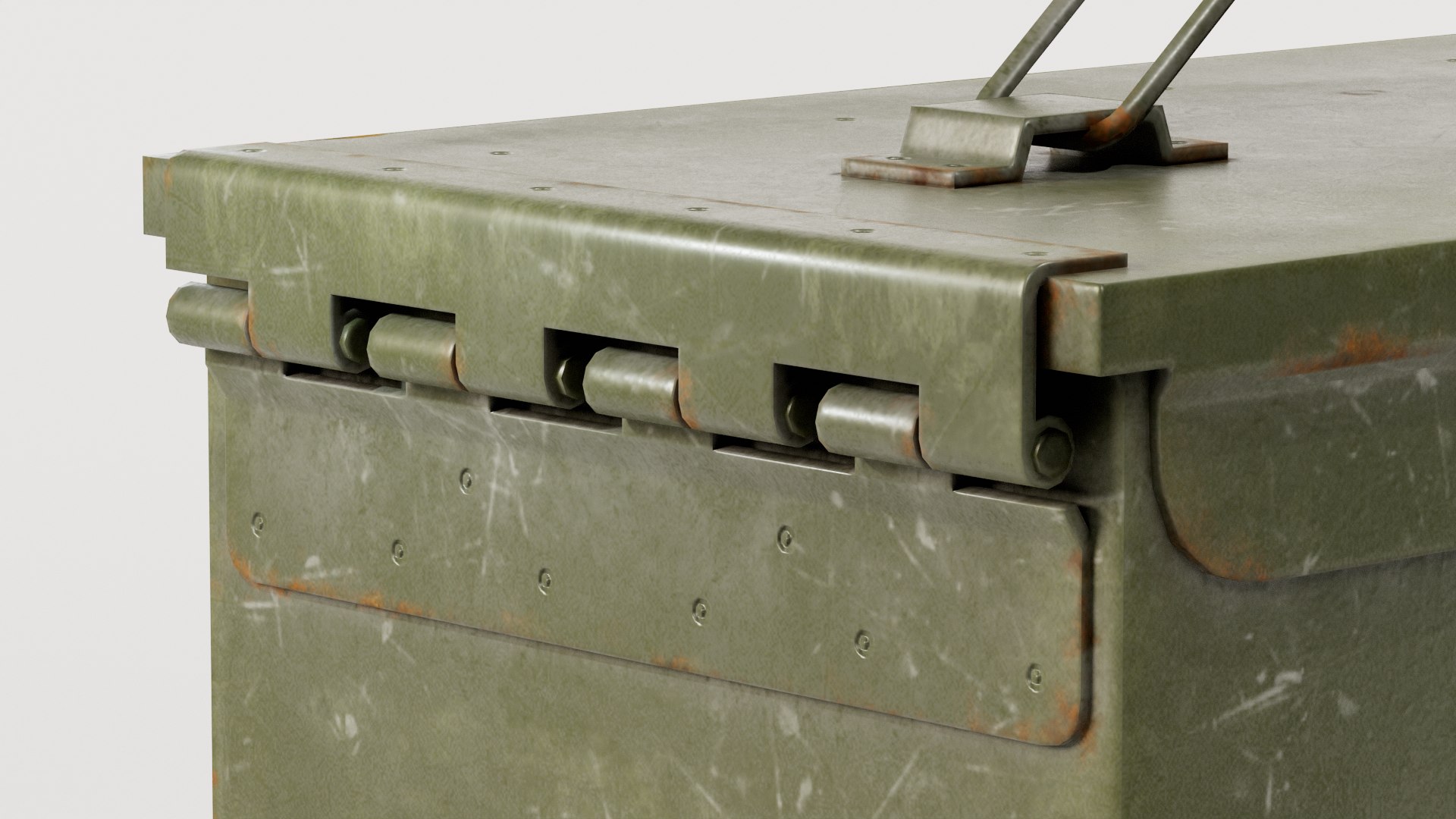 Used Millitary Ammo Box M2A1 Yk1 3D - TurboSquid 1965131