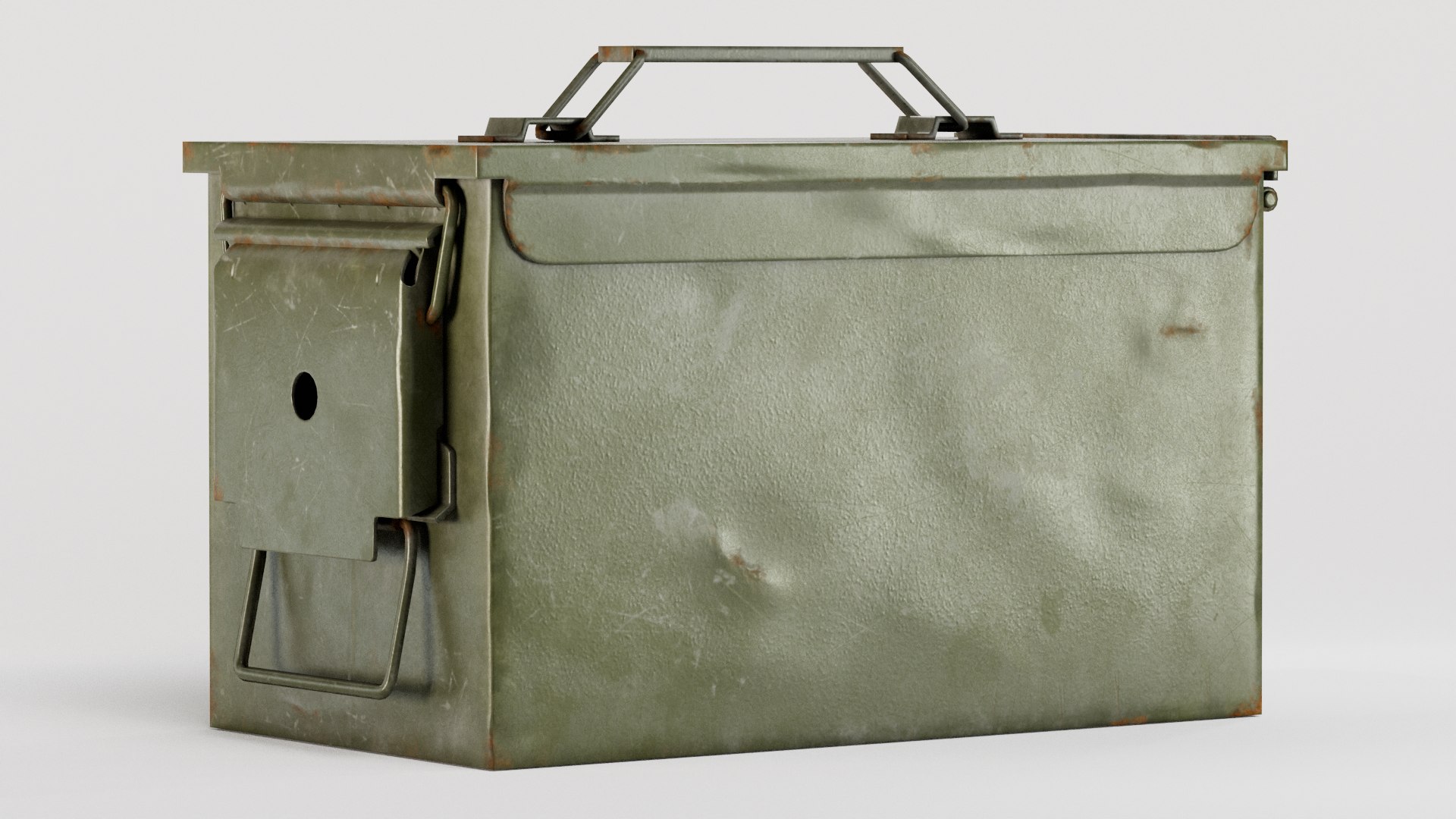 Used Millitary Ammo Box M2A1 Yk1 3D - TurboSquid 1965131