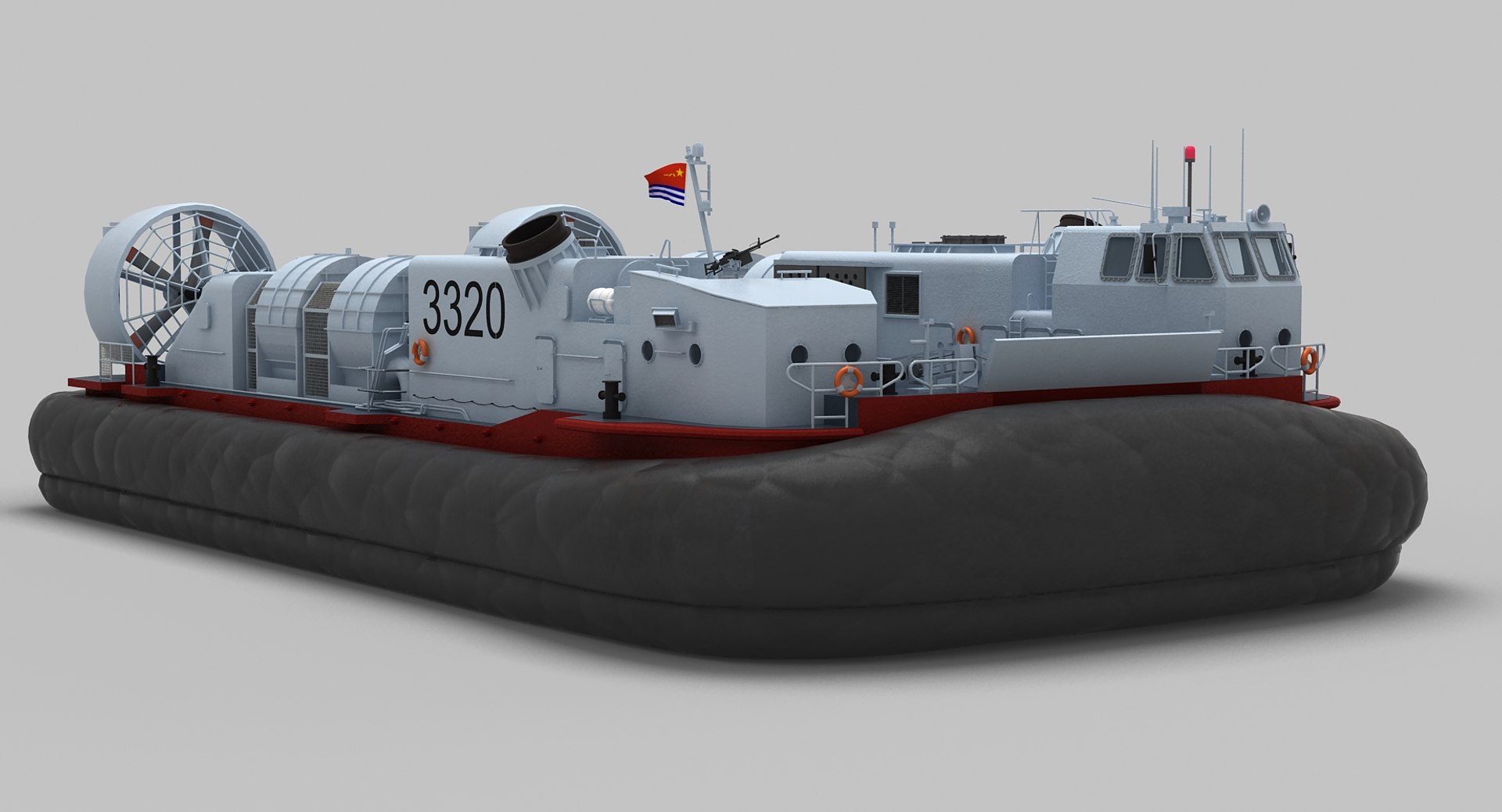 3D Chinese Type 726 Lcac Model - TurboSquid 1393988