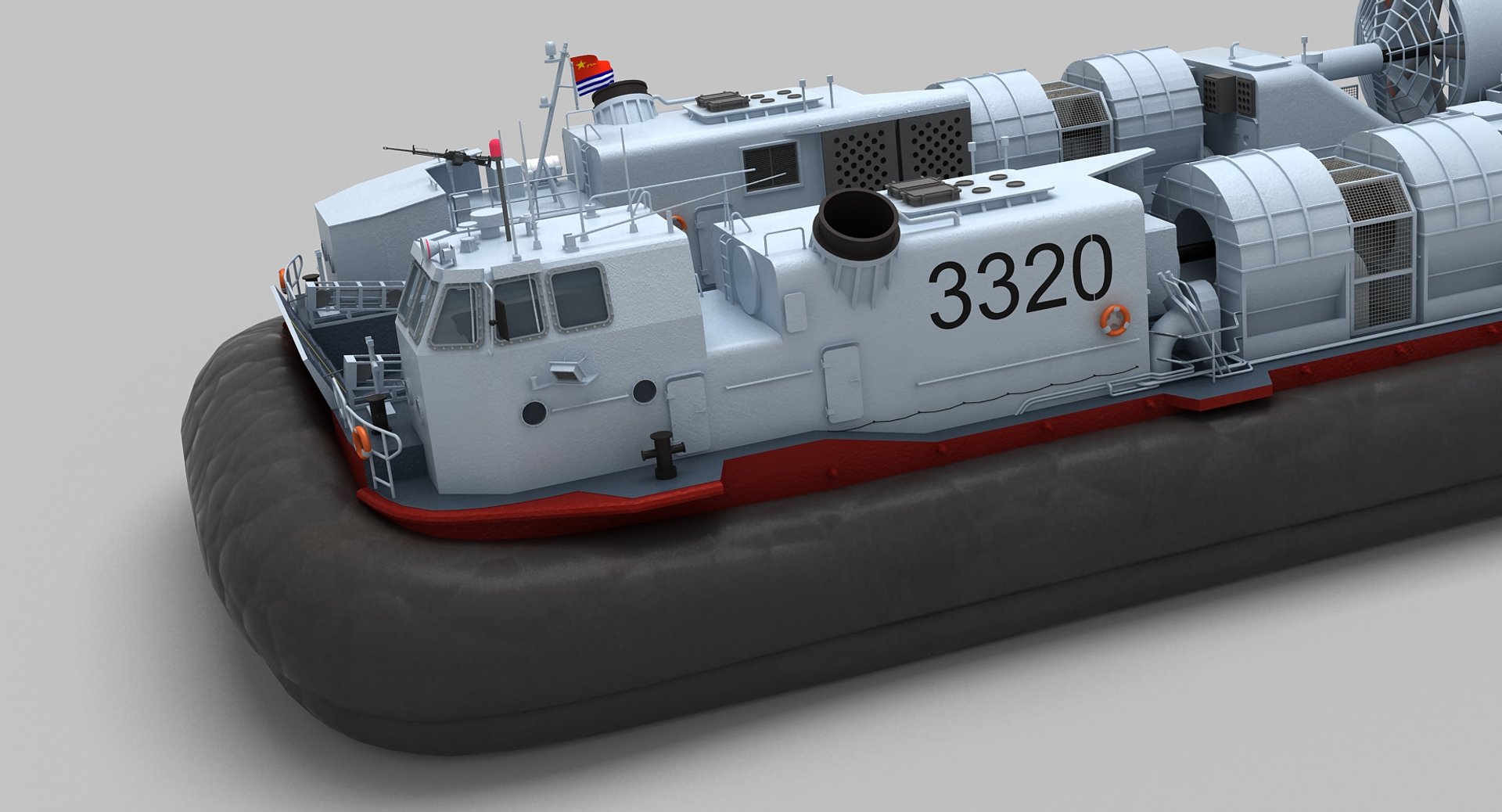 3D chinese type 726 lcac model - TurboSquid 1393988