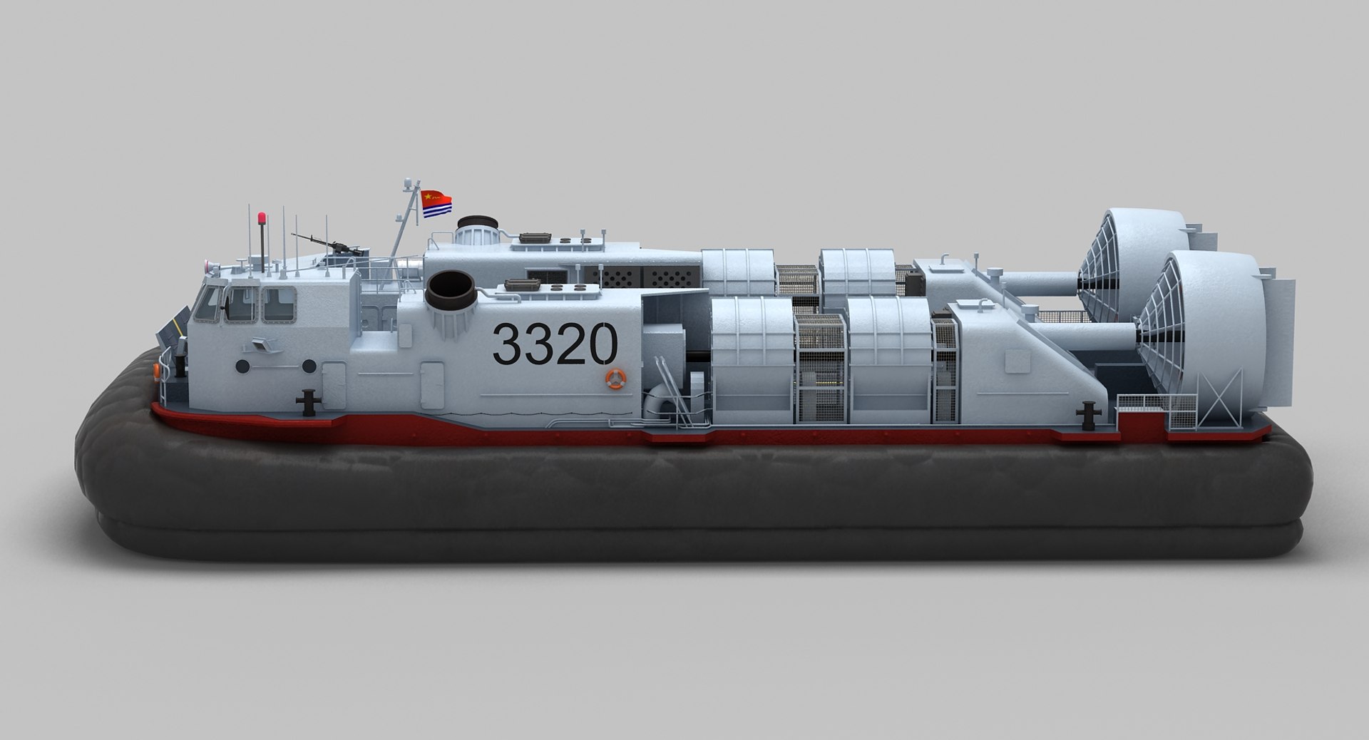 3D Chinese Type 726 Lcac Model - TurboSquid 1393988