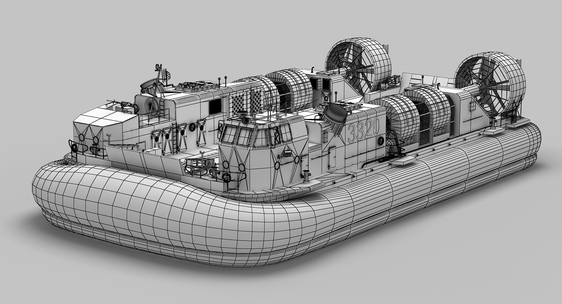 3D chinese type 726 lcac model - TurboSquid 1393988
