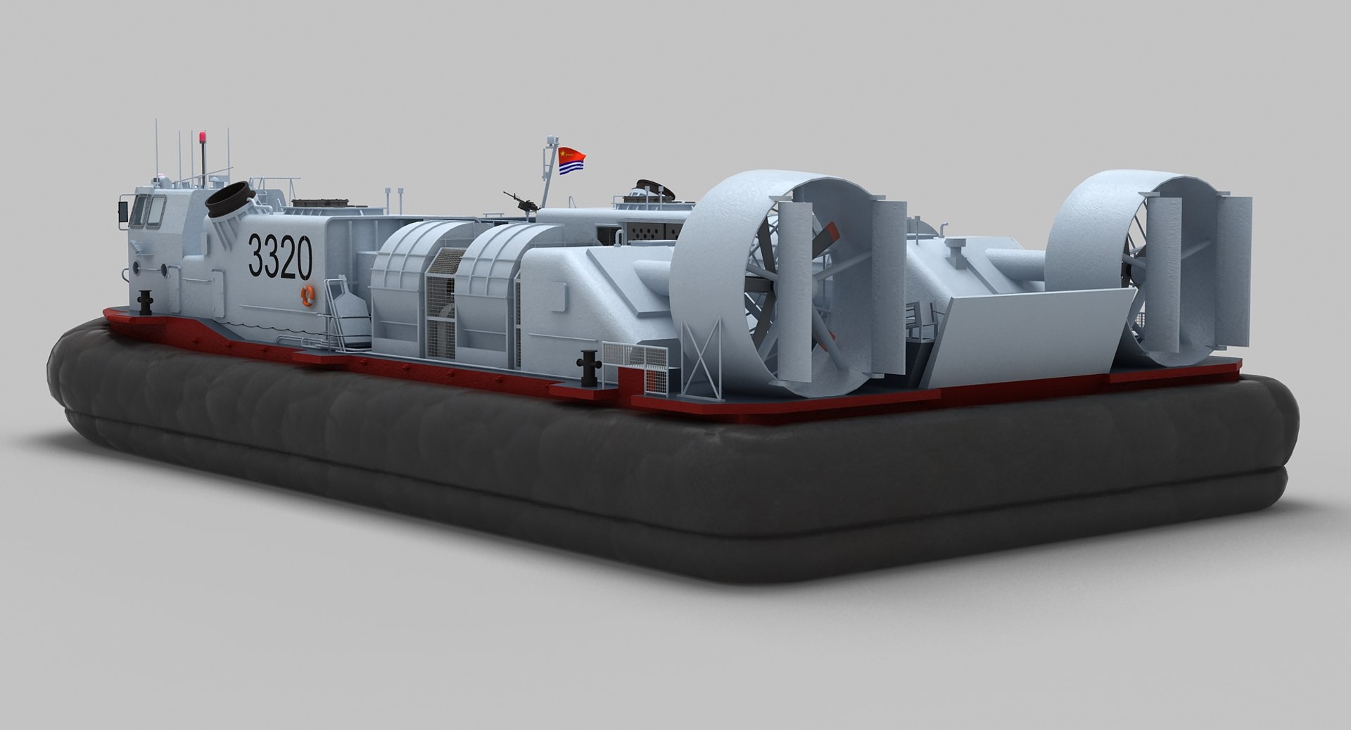 3D Chinese Type 726 Lcac Model - TurboSquid 1393988