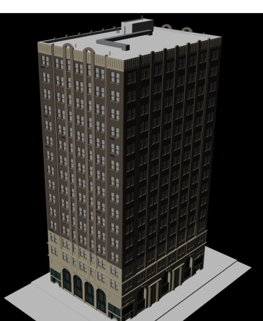 3ds Generic New York Building