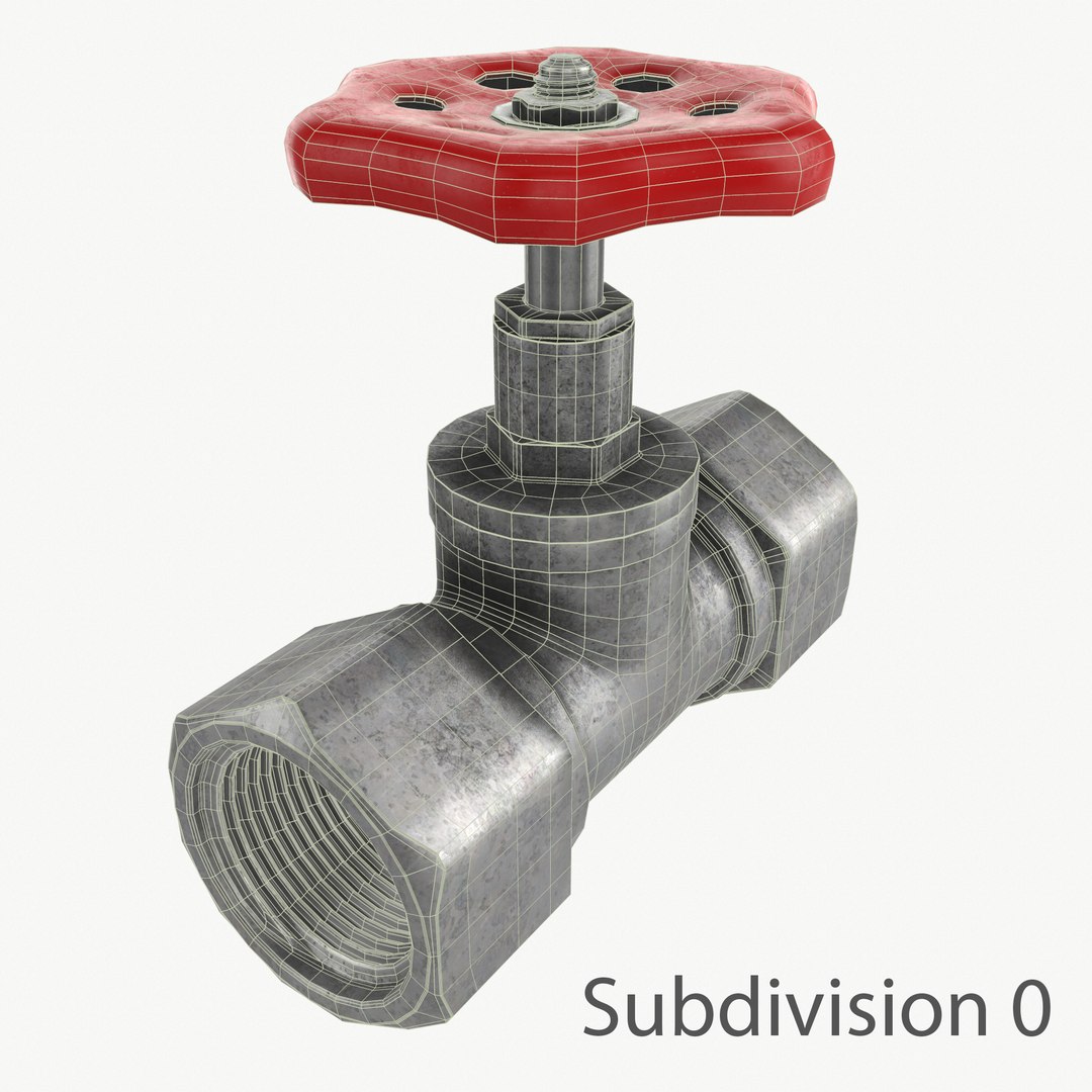 3d Valve Pbr