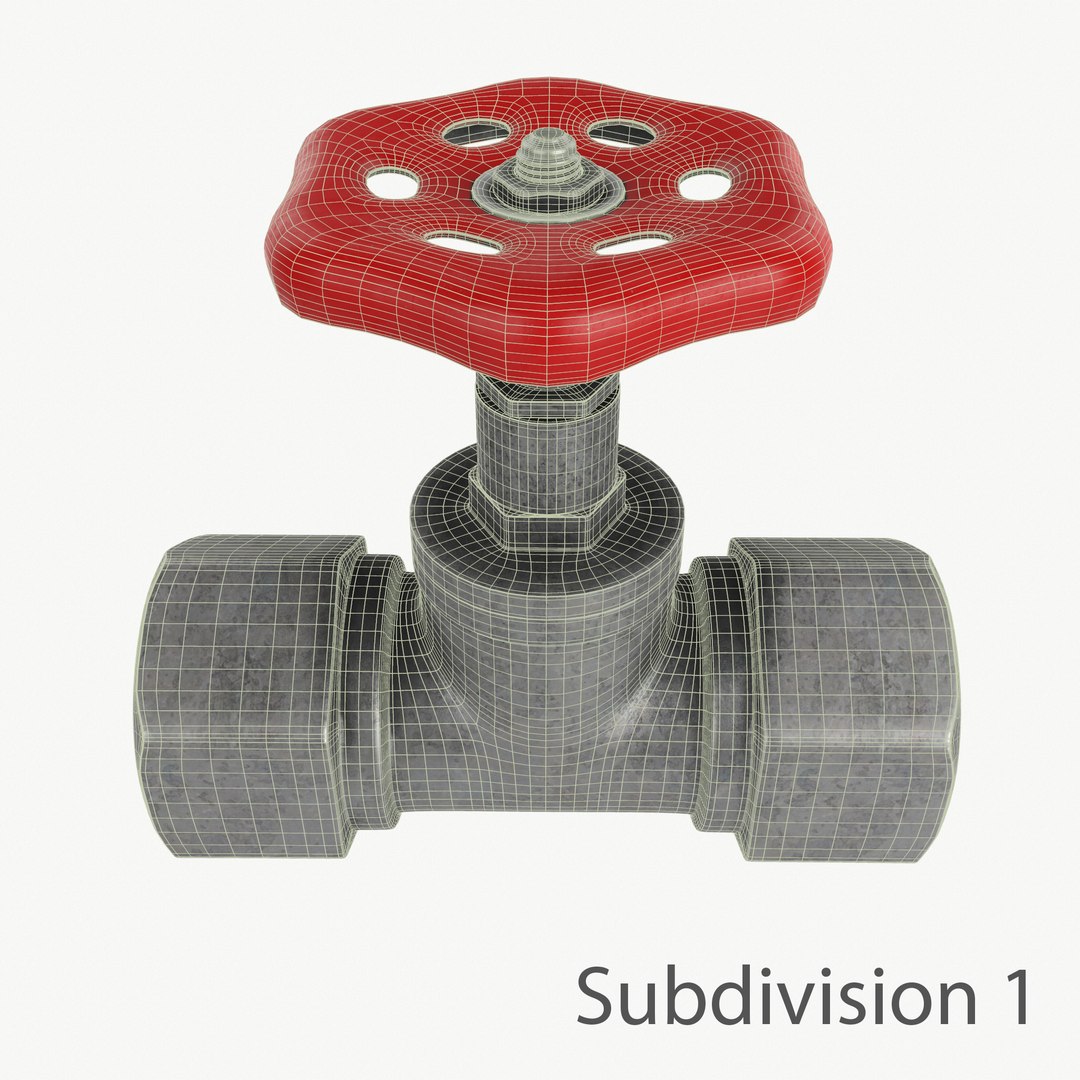3d Valve Pbr