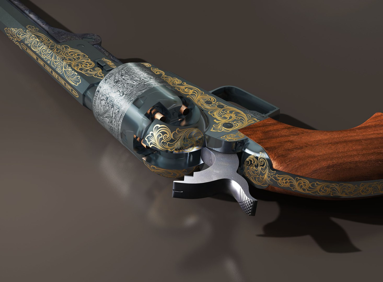 Colt Navy 3d Model