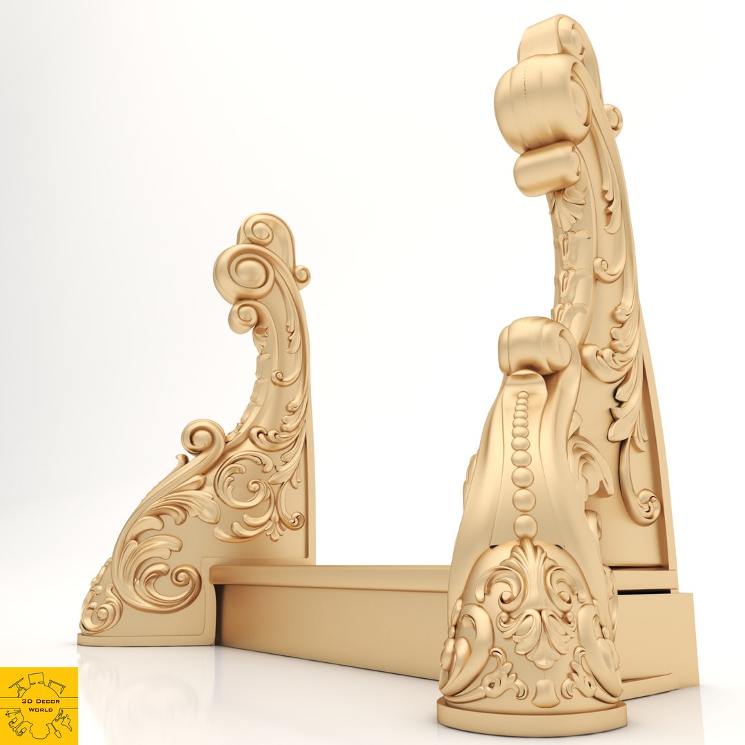 3D Architectural 3 Decor Model - TurboSquid 1165639