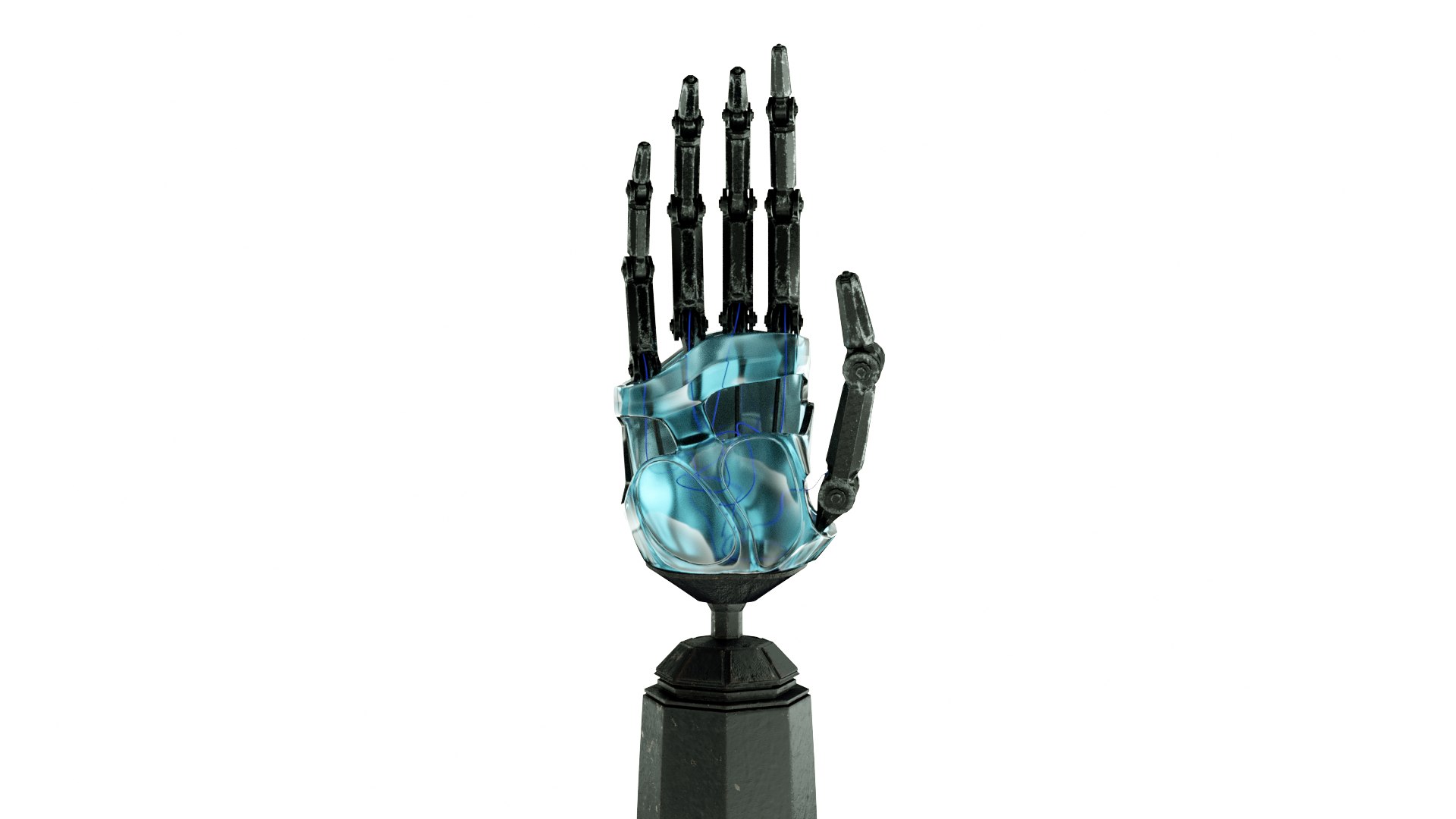 Robot Hand Rigged 3D Model - TurboSquid 1756584