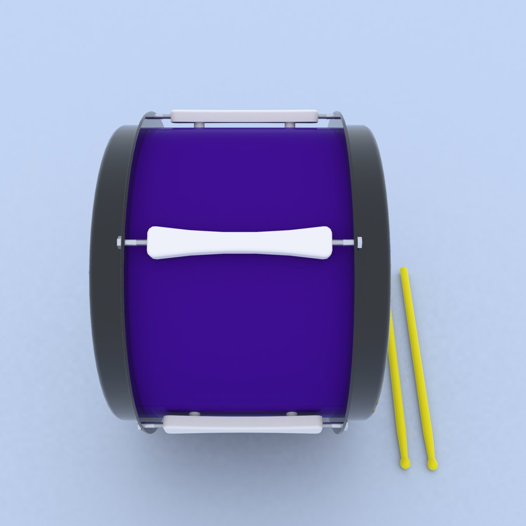 Drum 3D Model - TurboSquid 2018498