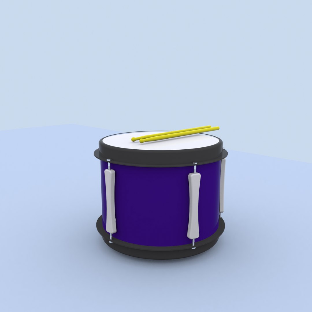 Drum 3D Model - TurboSquid 2018498