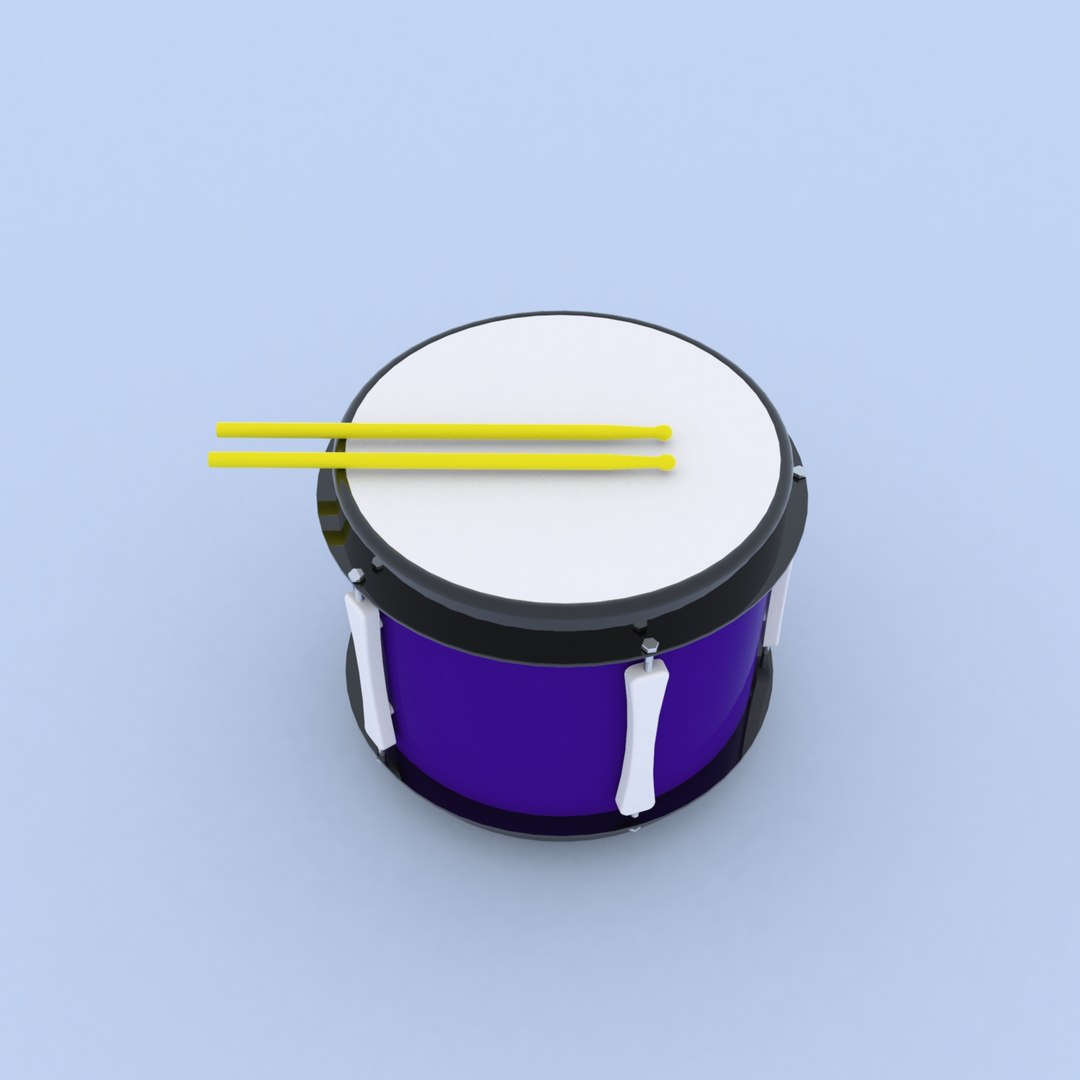 Drum 3D Model - TurboSquid 2018498