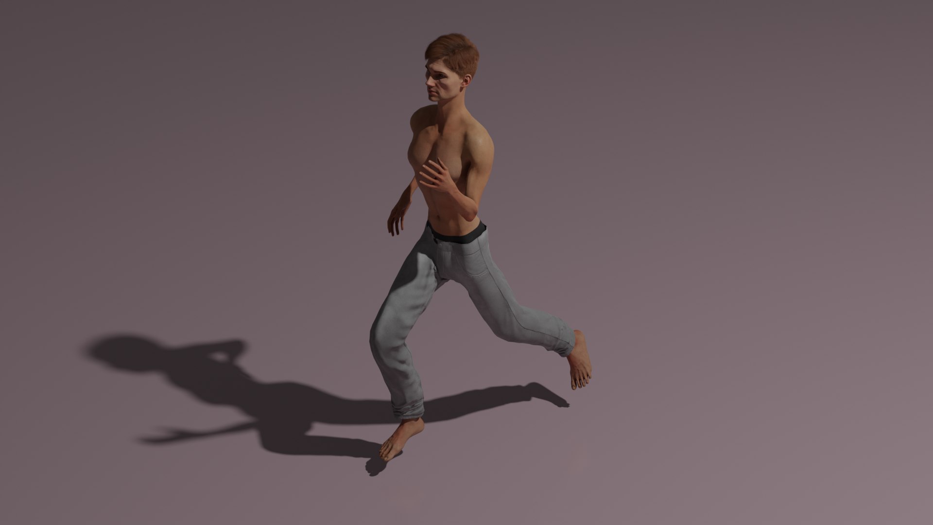 3D Tall Athletic Runner 3d Character Model - TurboSquid 2329905