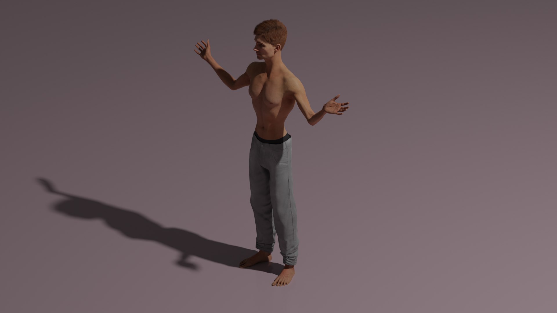 3D Tall Athletic Runner 3d Character Model - TurboSquid 2329905