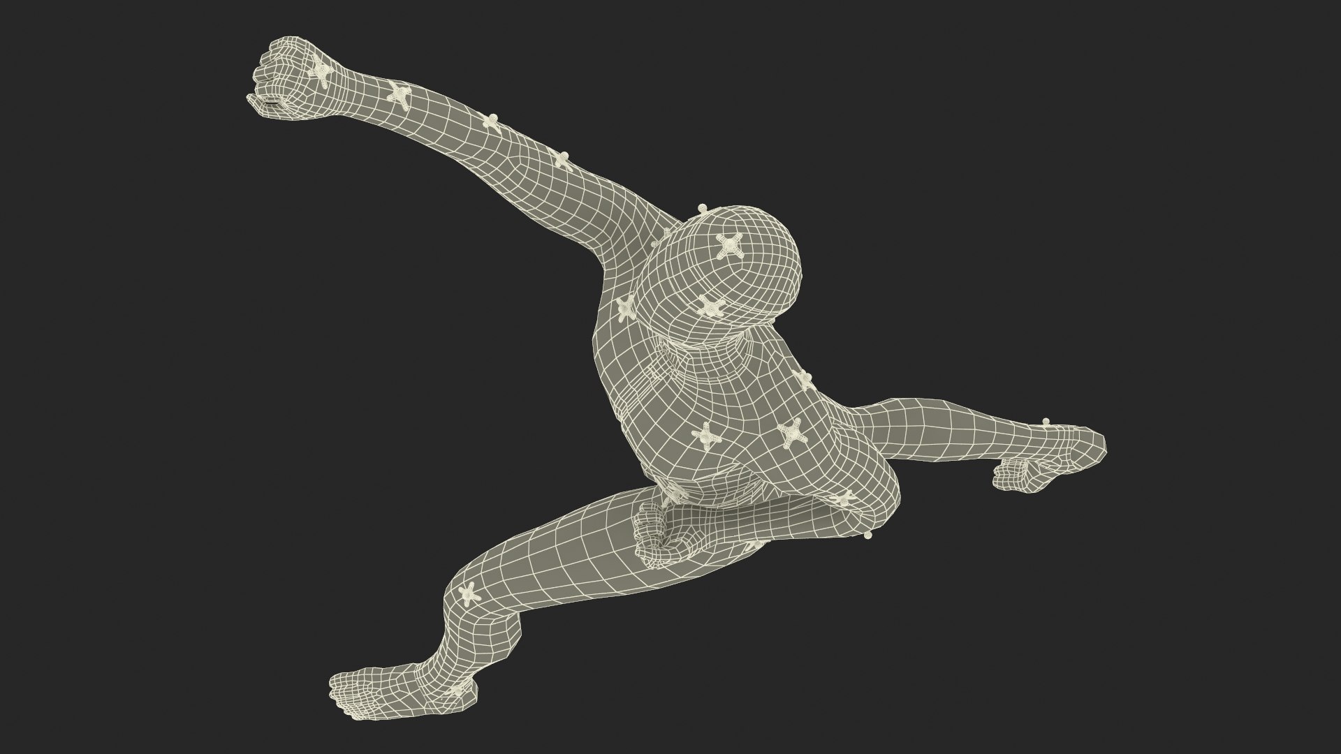 Mannequin In A Motion Capture Suit By OptiTrack 3D Model - TurboSquid ...