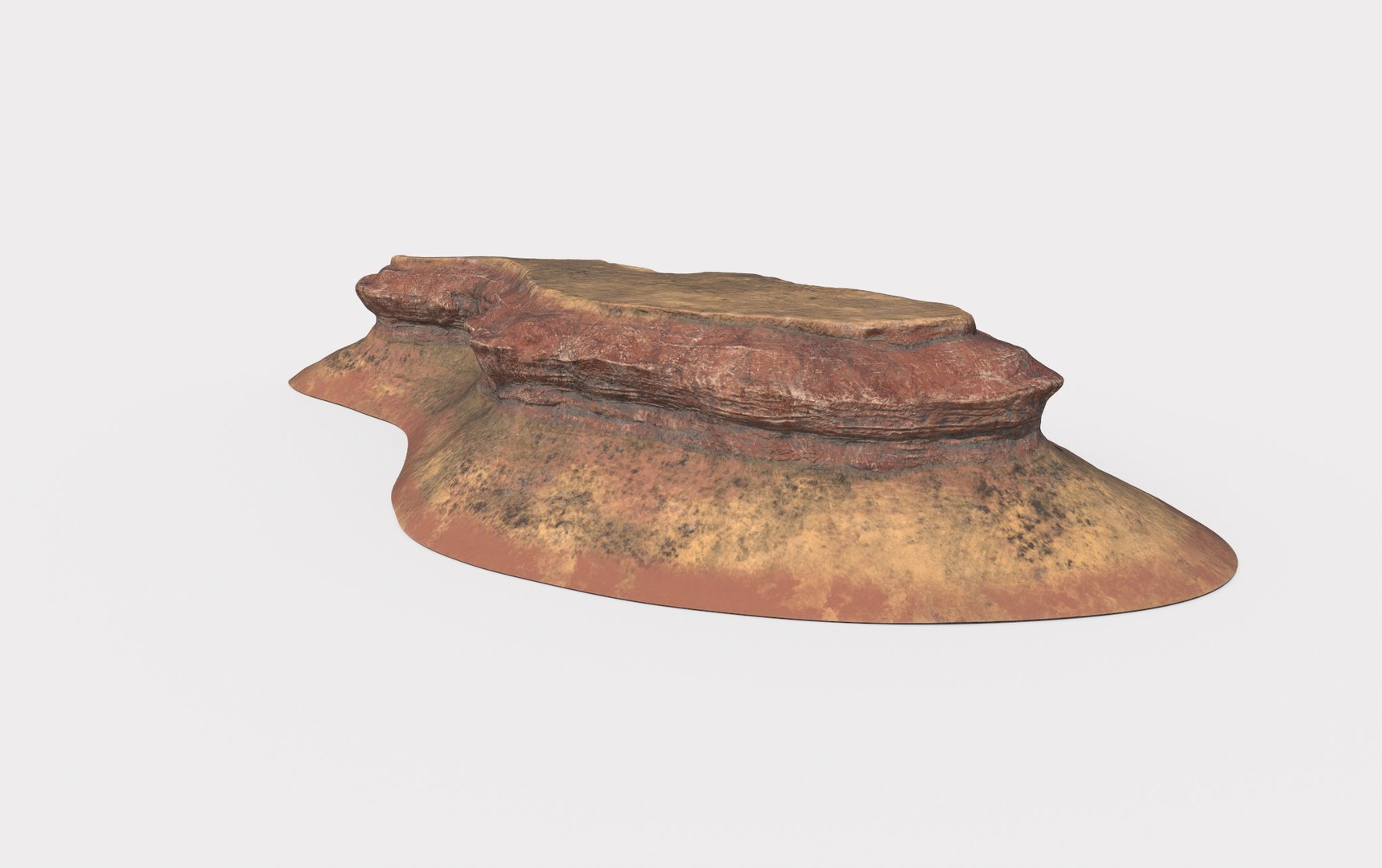 Mountain Red Rock 3D - TurboSquid 1665538