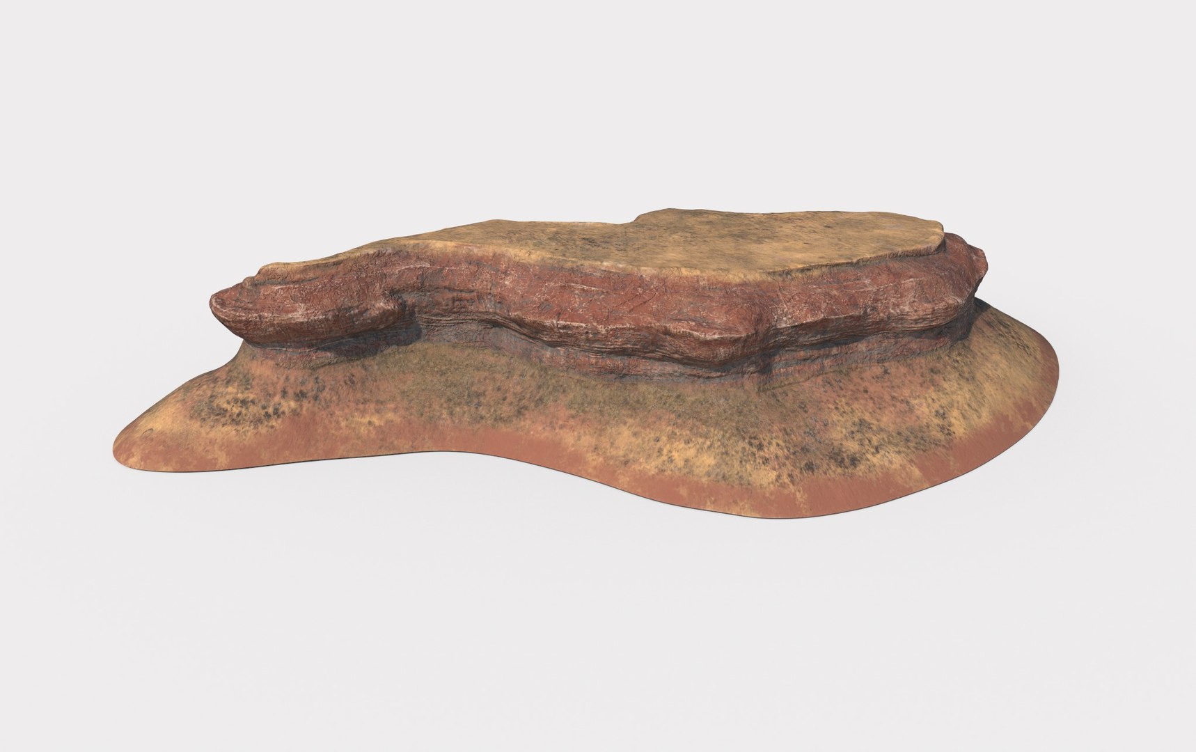 Mountain Red Rock 3D - TurboSquid 1665538