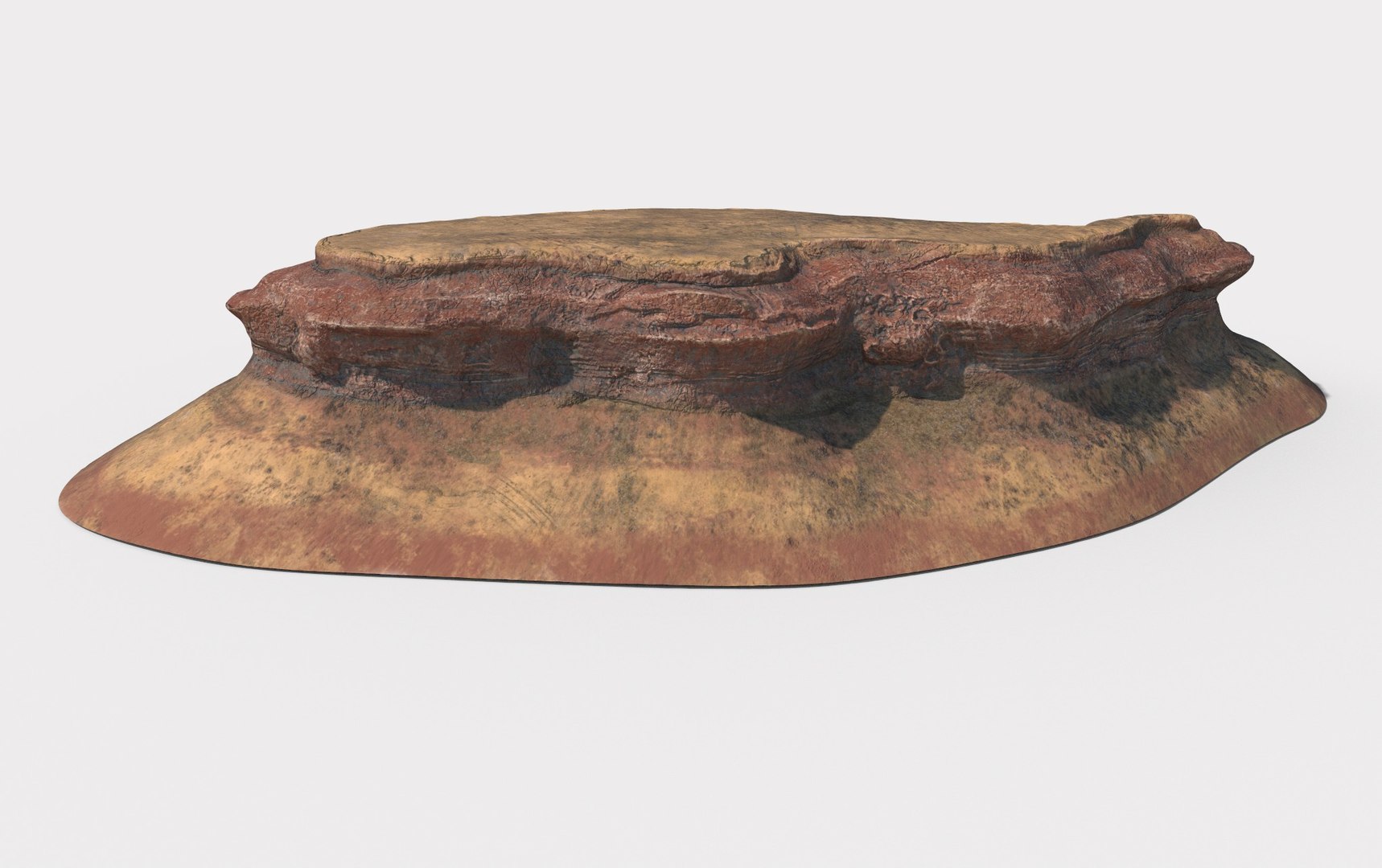 Mountain Red Rock 3D - TurboSquid 1665538