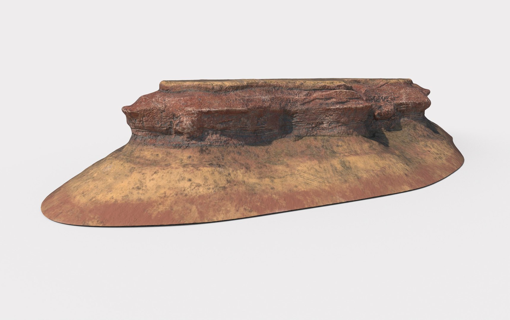 Mountain Red Rock 3D - TurboSquid 1665538