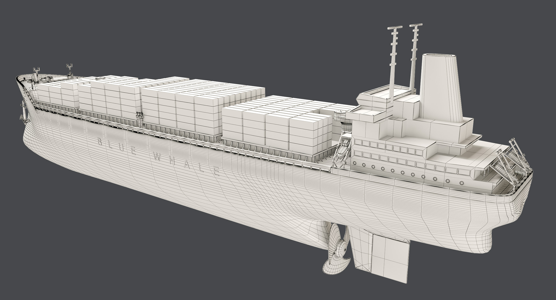 Container ship 3D model - TurboSquid 1420807