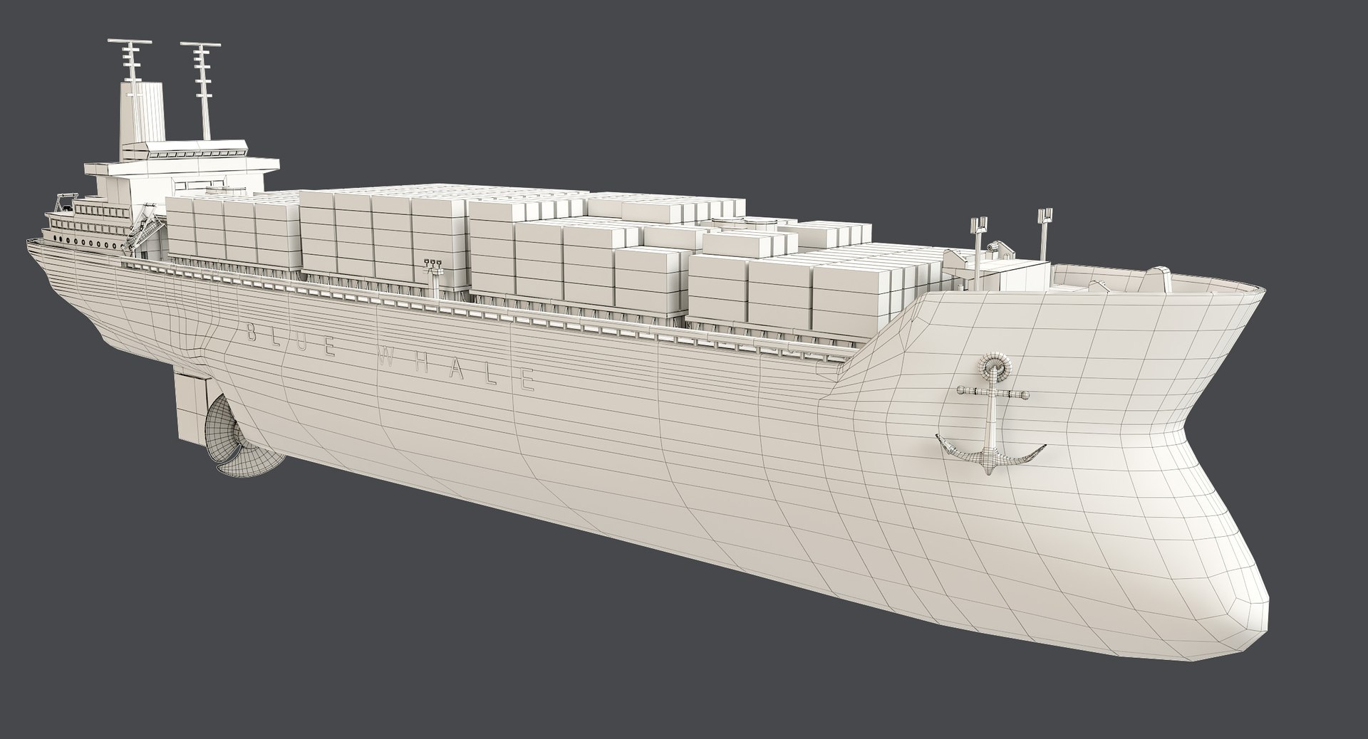 Container Ship 3D Model - TurboSquid 1420807