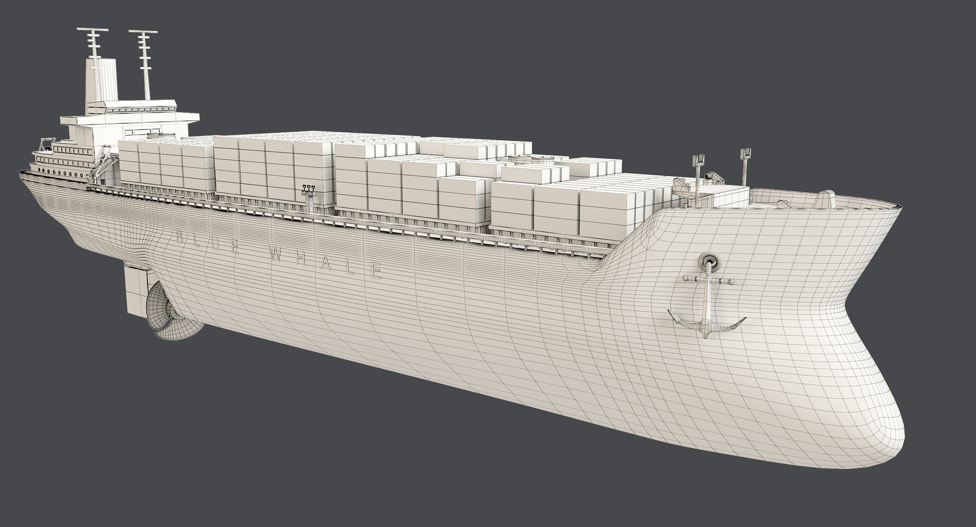 Container Ship 3D Model - TurboSquid 1420807