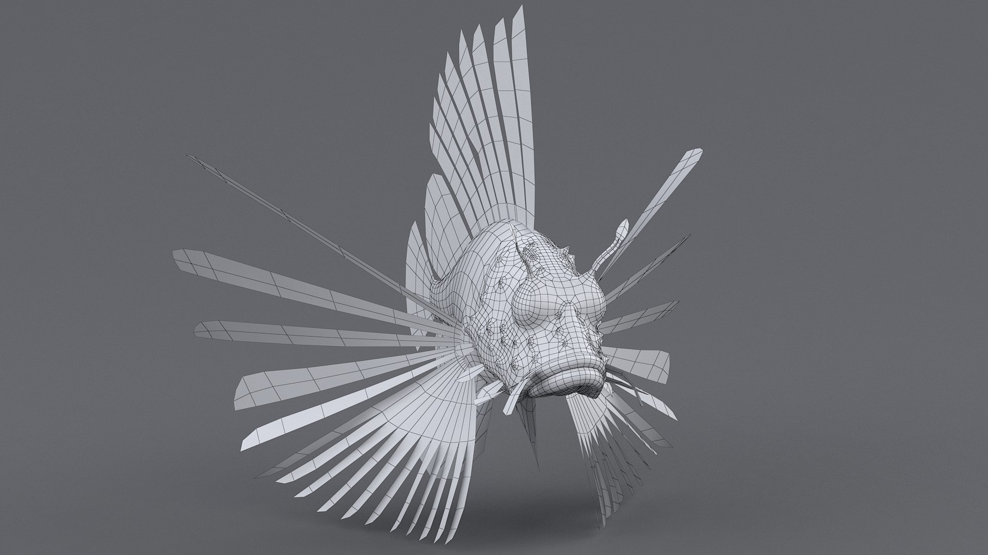 Lionfish Coral Reef Fish Model - TurboSquid 1494087