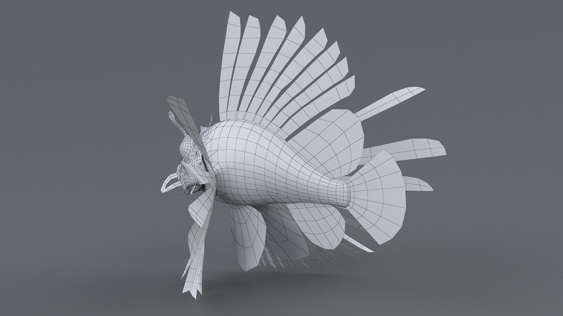 Lionfish Coral Reef Fish Model - TurboSquid 1494087