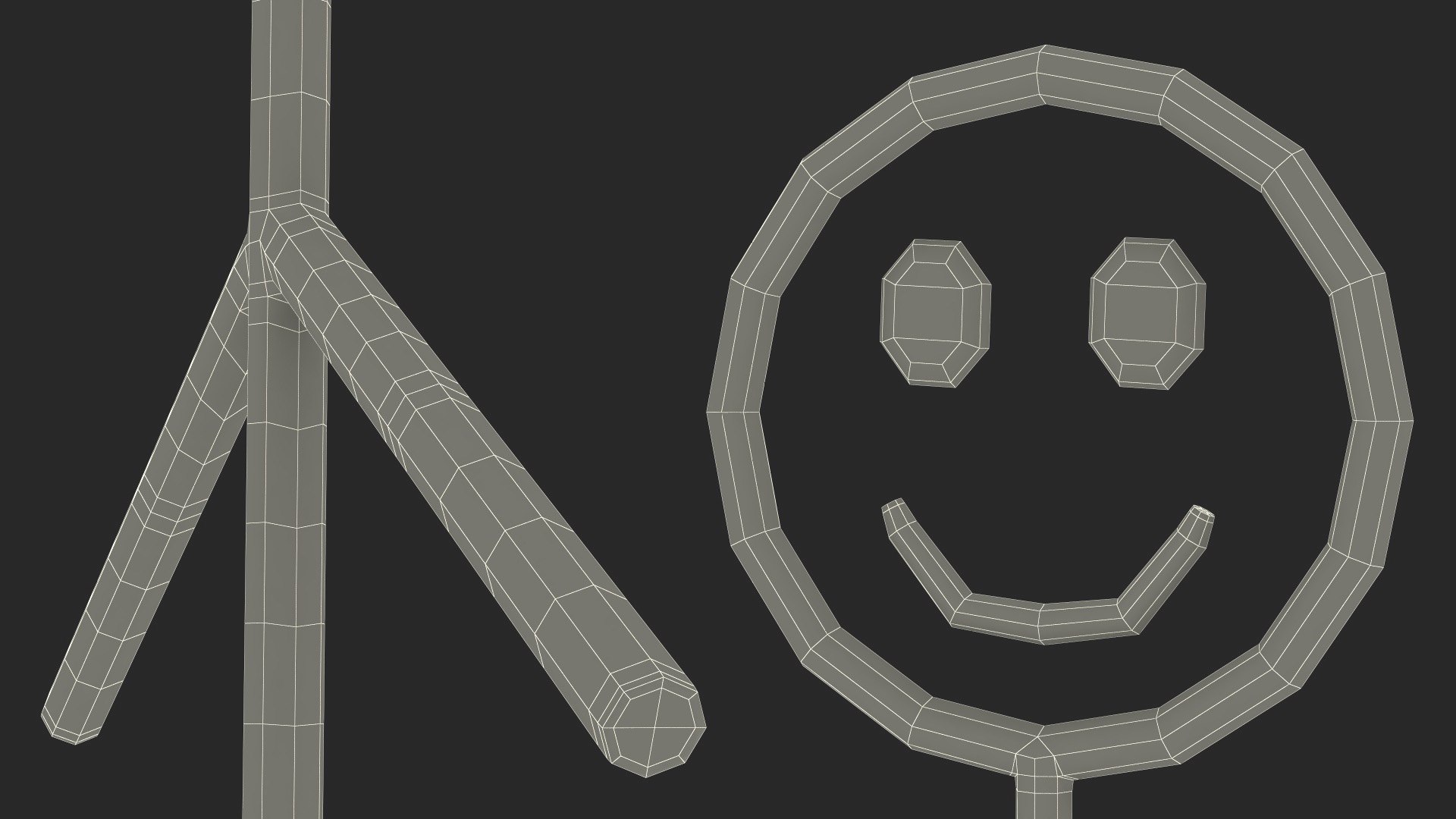 Stickman Figure Red Rigged For Cinema 4D 3D Model - TurboSquid 2089082