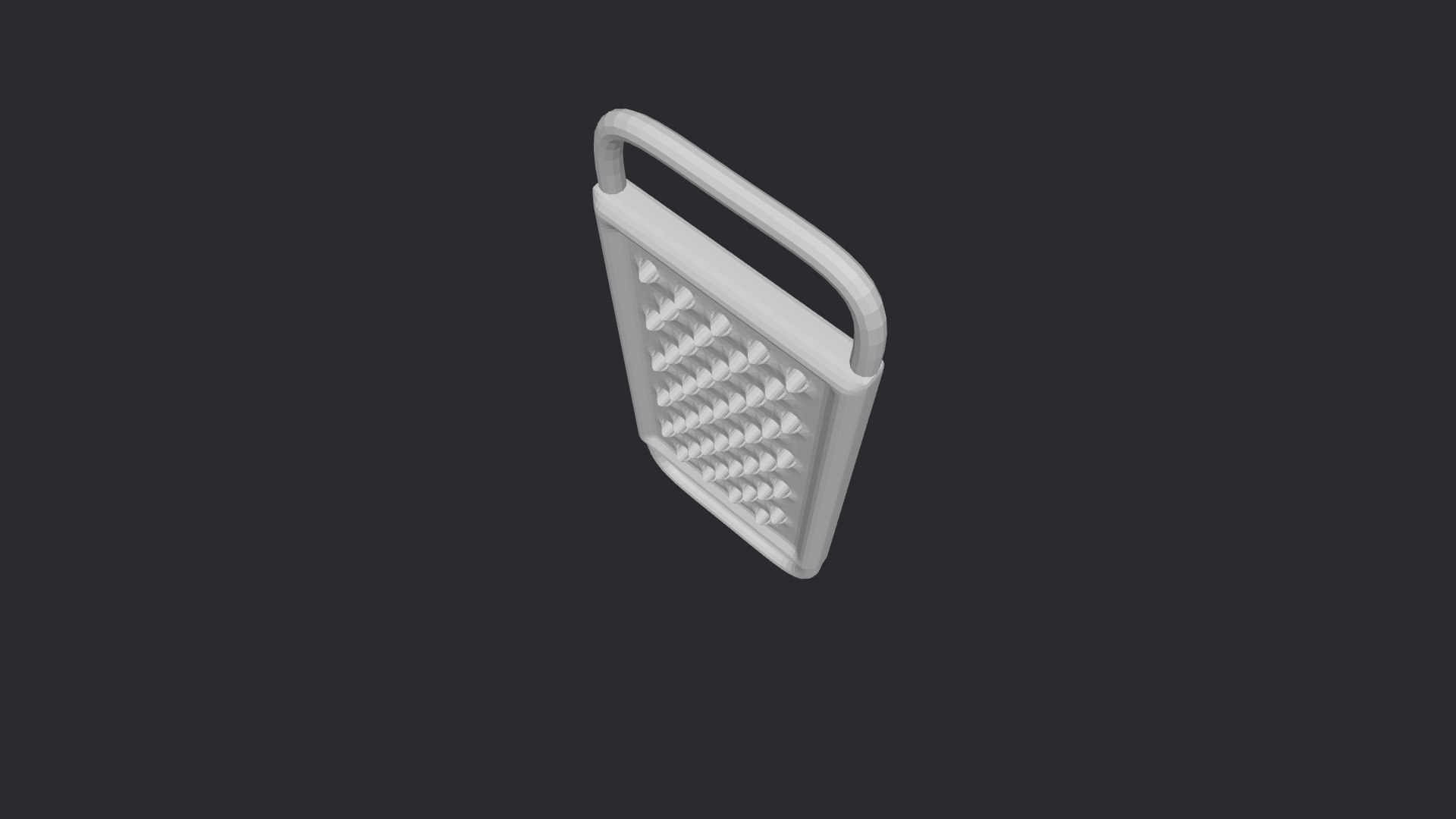 Dollhouse miniature grater model ready to print 3D model - TurboSquid ...