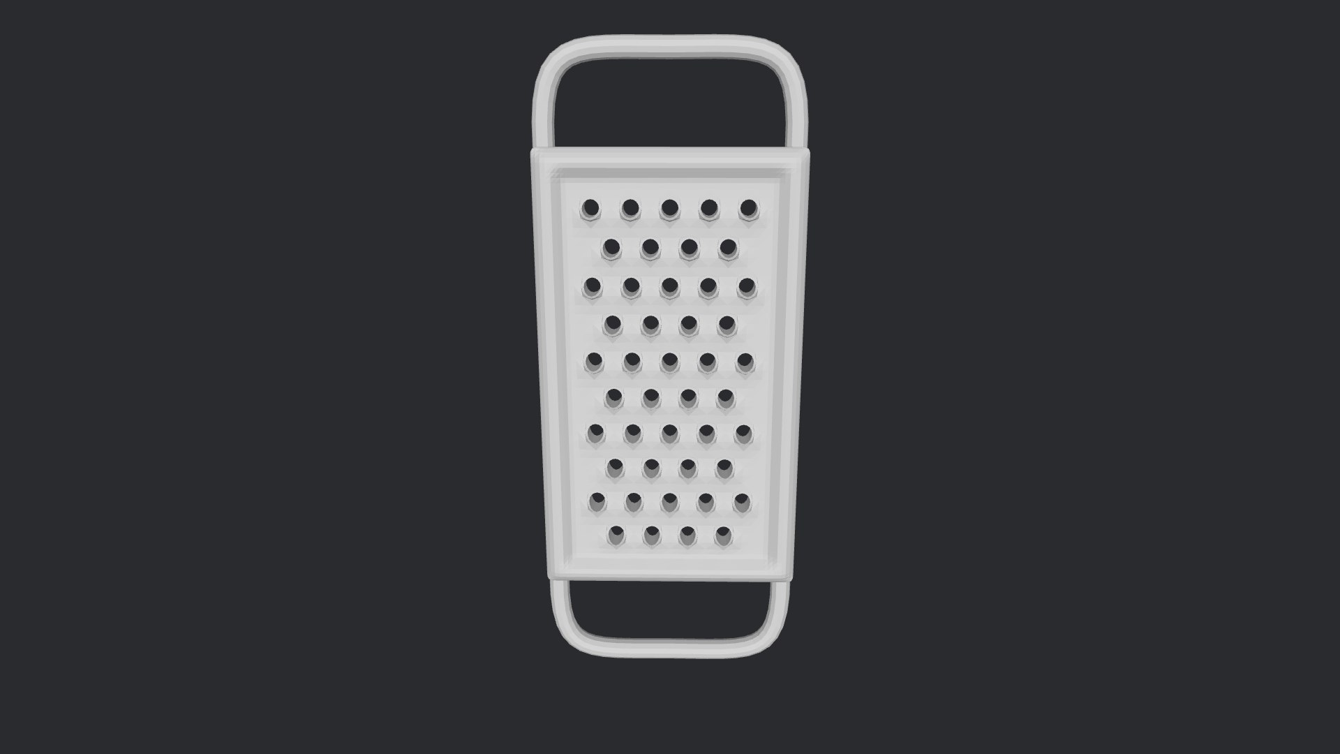 Dollhouse miniature grater model ready to print 3D model - TurboSquid ...