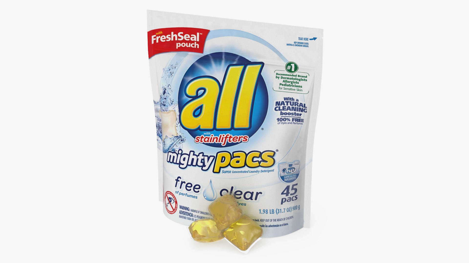 3D All Laundry Detergent Pods - TurboSquid 2214175