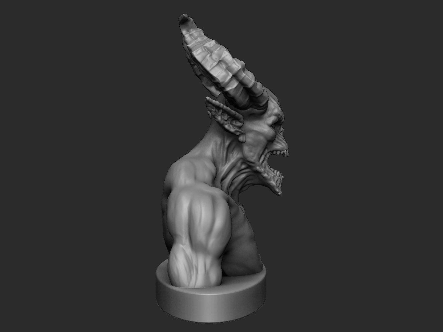 - Demon Print Ready 3D - TurboSquid 1579590