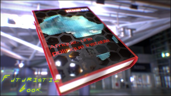 3D Futuritic Book - TurboSquid 1974033