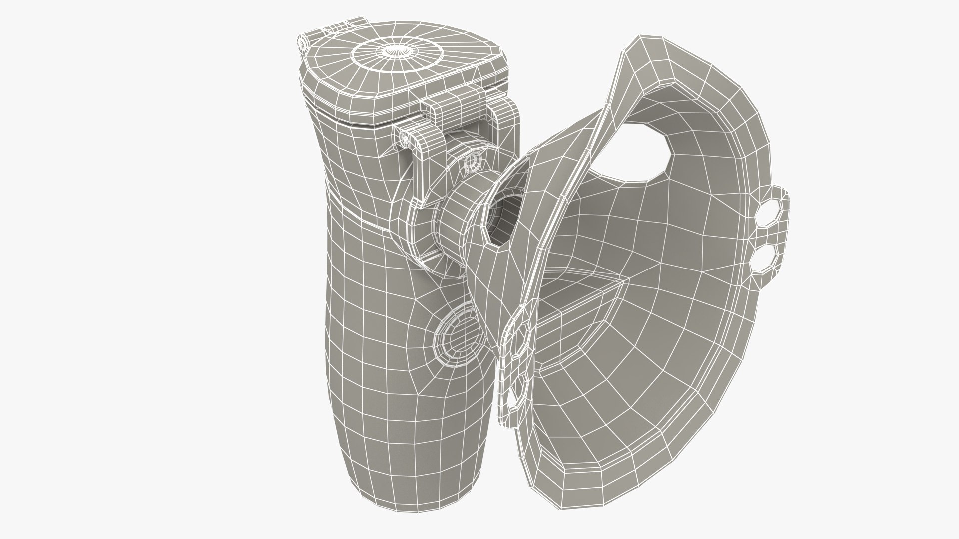 3D Model Portable Nebulizer With Mask Inhaler - TurboSquid 1922224