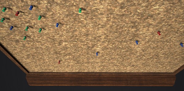 3D Pin Board model - TurboSquid 1725905