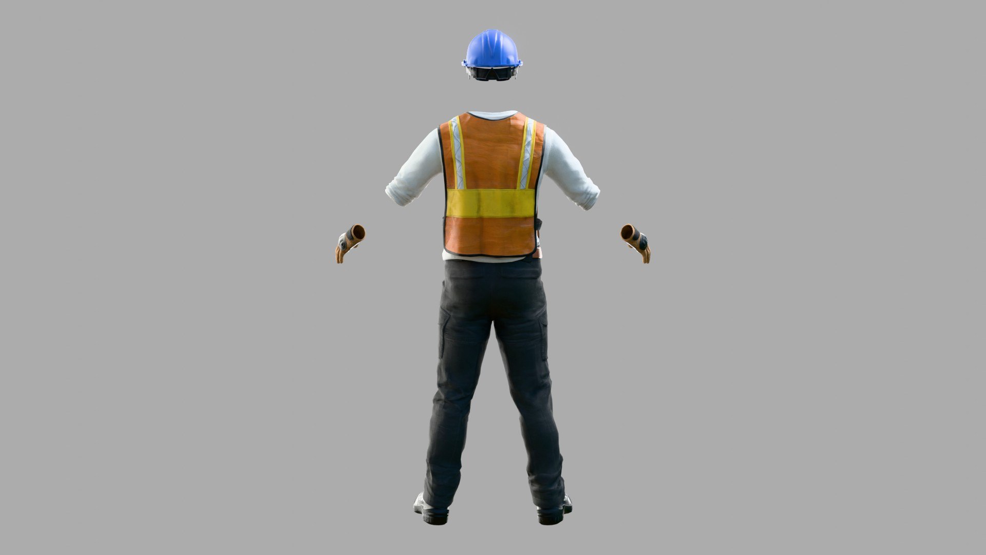 3D Construction Worker Outfit 2 - TurboSquid 2384005