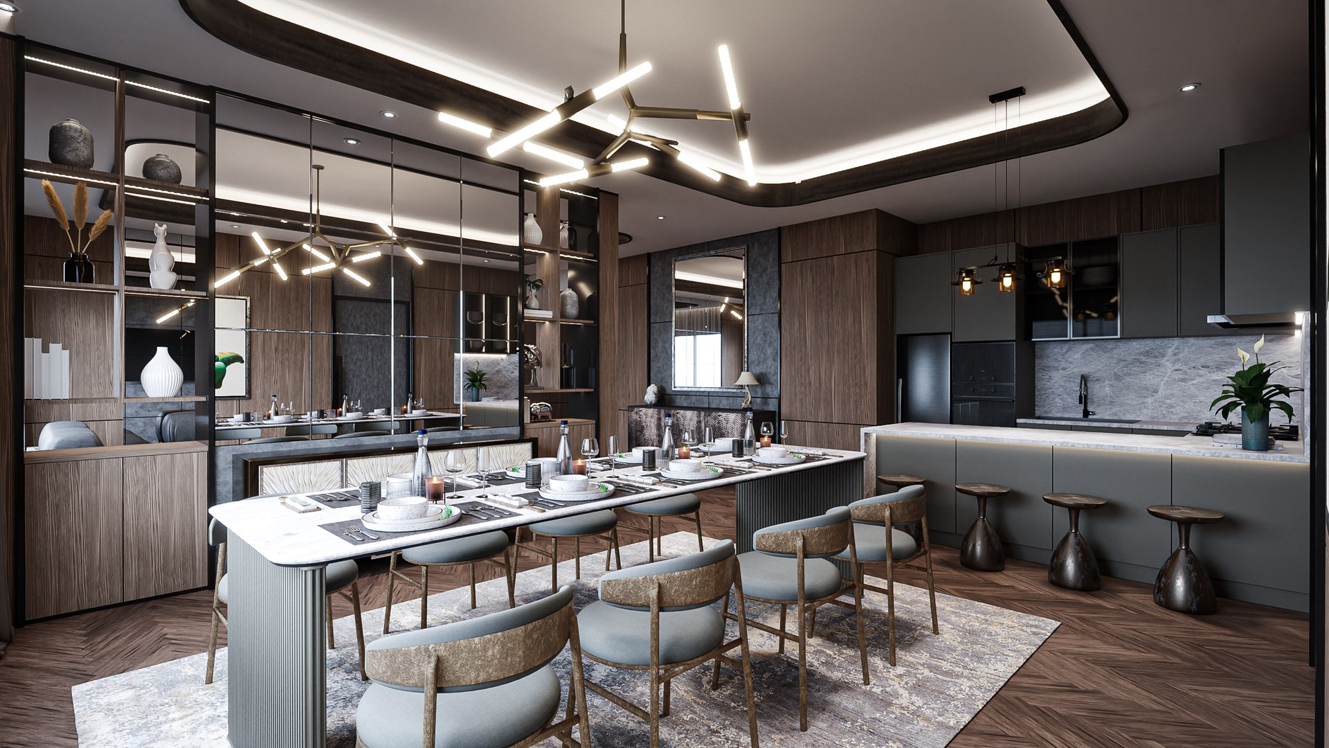 President Suite Hotel Blender - Fbx - Obj 3D Model - TurboSquid 1976014