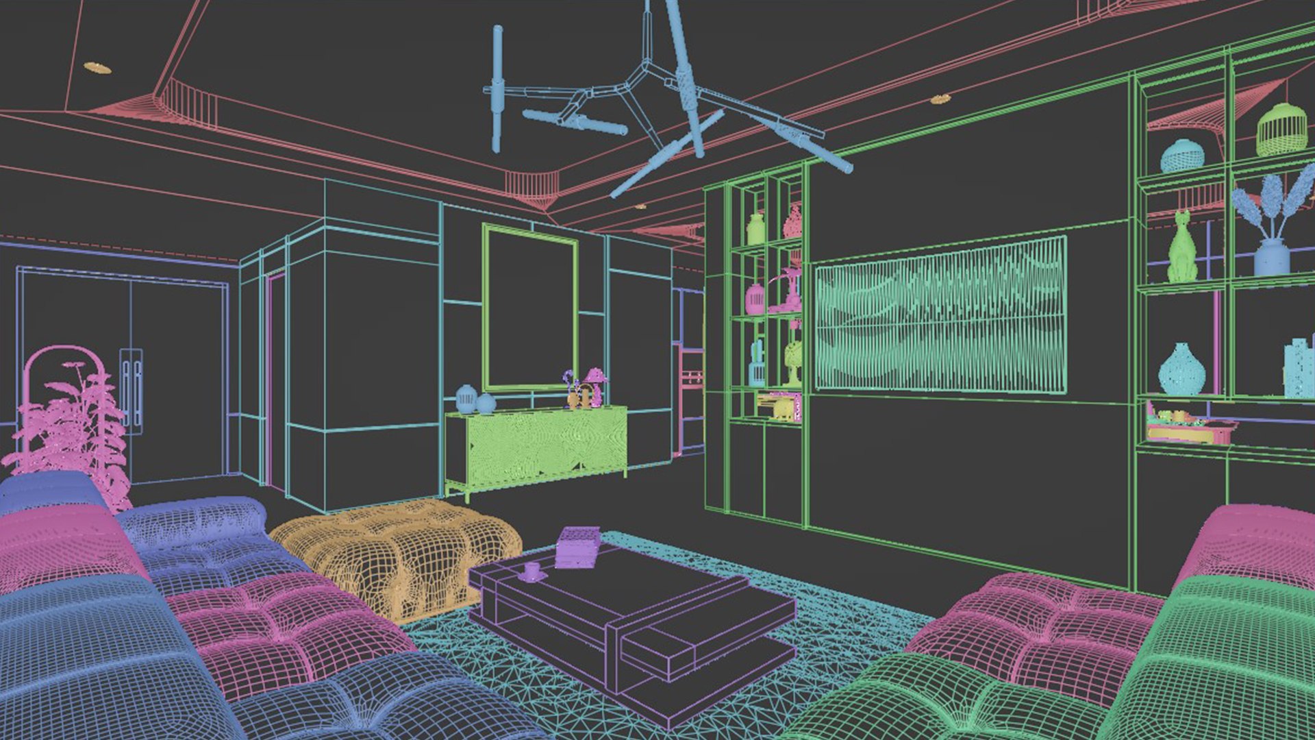 President Suite Hotel Blender - Fbx - Obj 3D Model - TurboSquid 1976014