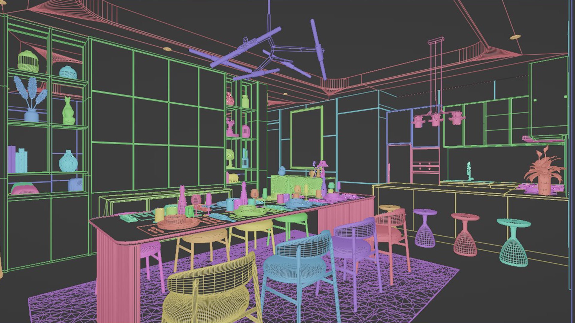 President Suite Hotel Blender - Fbx - Obj 3D Model - TurboSquid 1976014