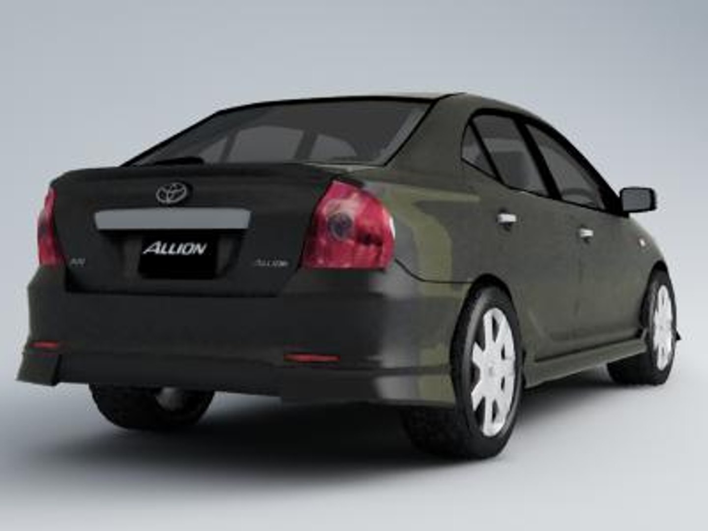 Toyota Allion 3d Model