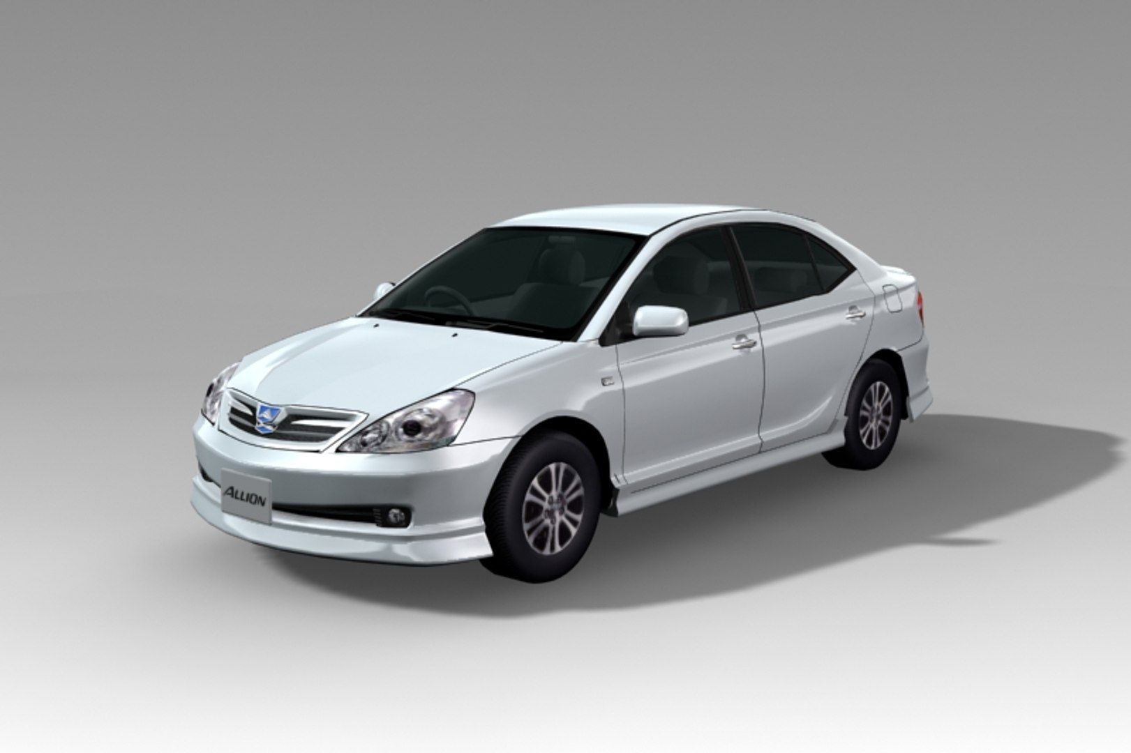 Toyota Allion 3d Model