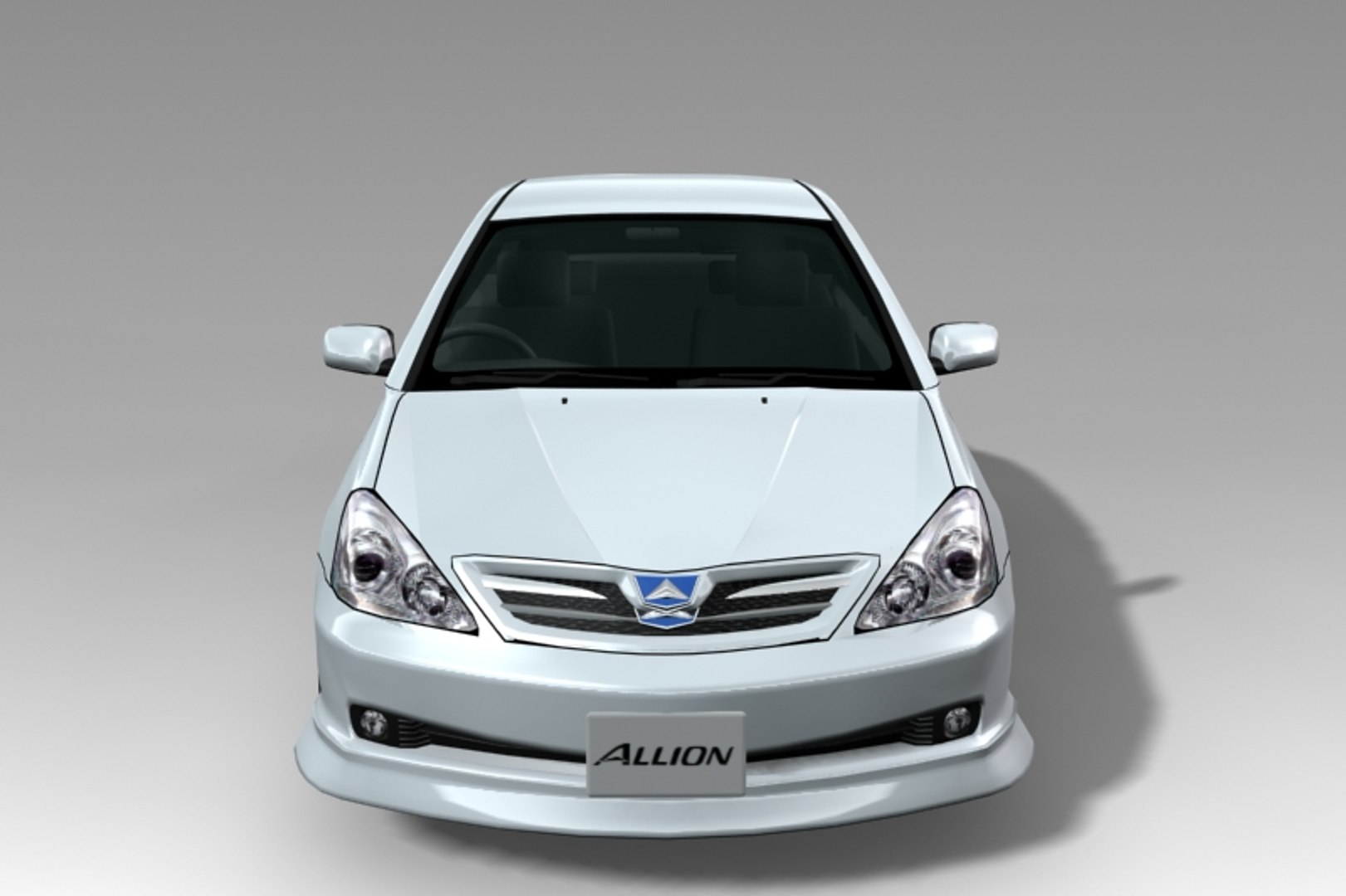 Toyota Allion 3d Model