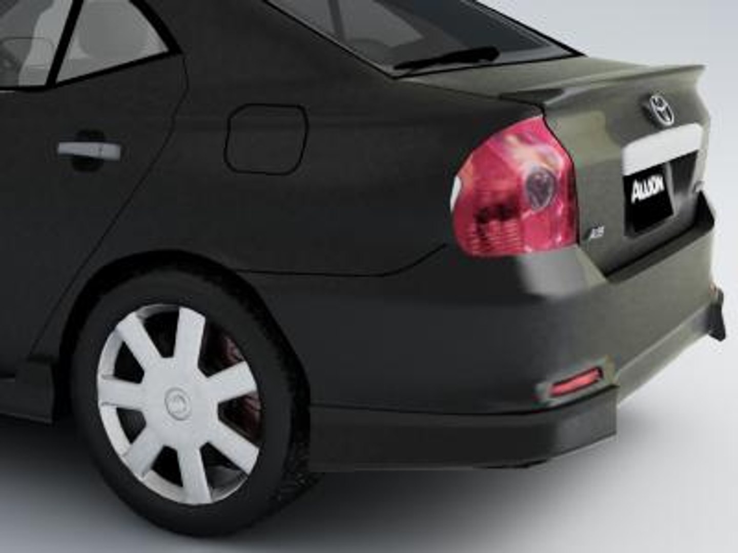 Toyota Allion 3d Model
