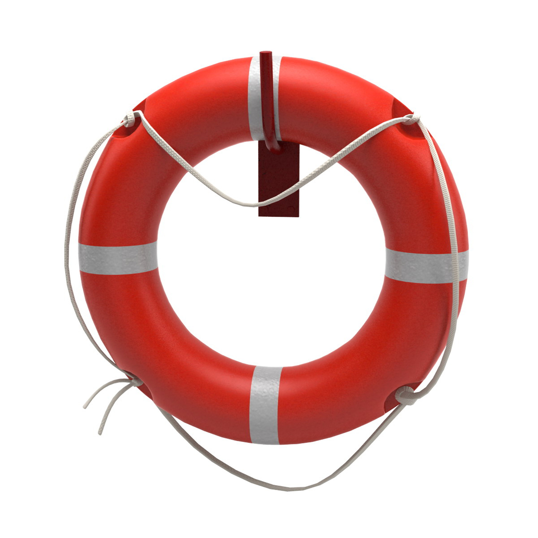 3d 3ds Realistic Lifesaver