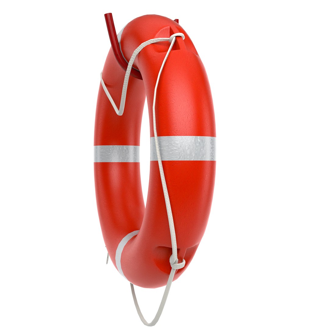 3d 3ds Realistic Lifesaver