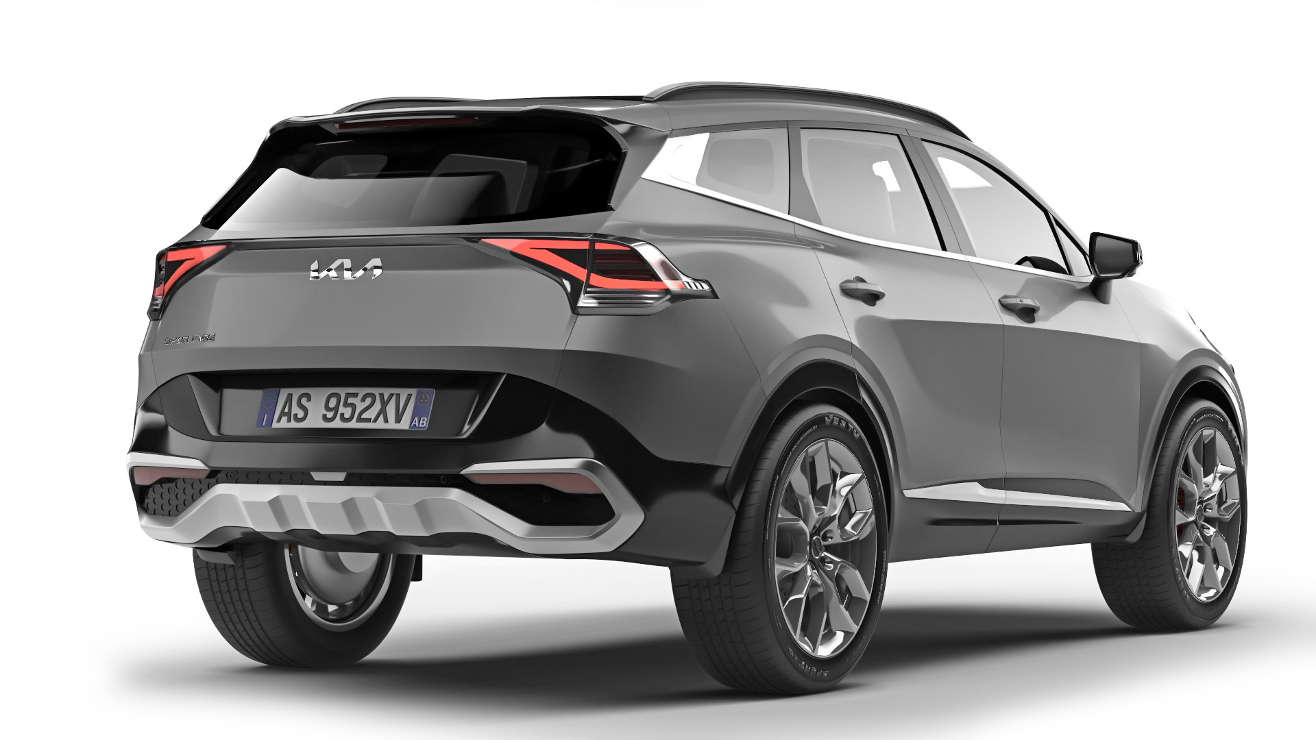 KIA Sportage LX 2023 3D Model - TurboSquid 2369621