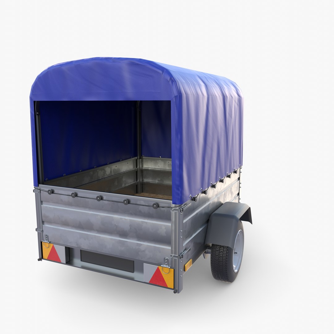 Cargo Trailer V4 3D Model - TurboSquid 2089863