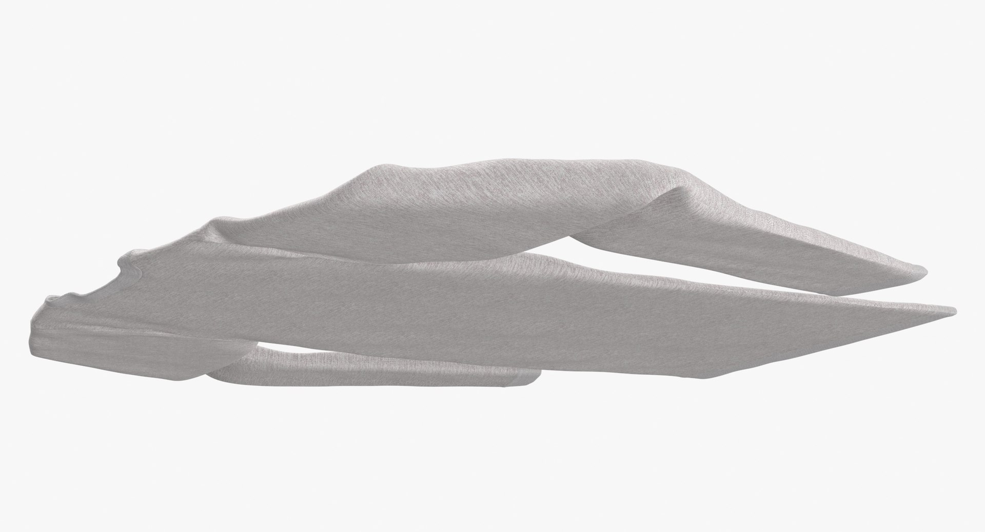 3D Model Long Sleeve Flat Male Crew Neck Pose 05 White Blank And Branded Heather - TurboSquid ...